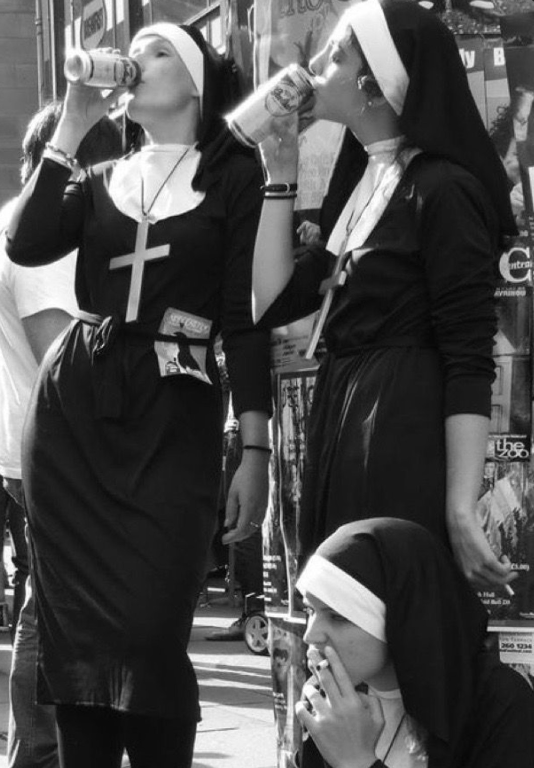25 'out of place' nuns just living their life