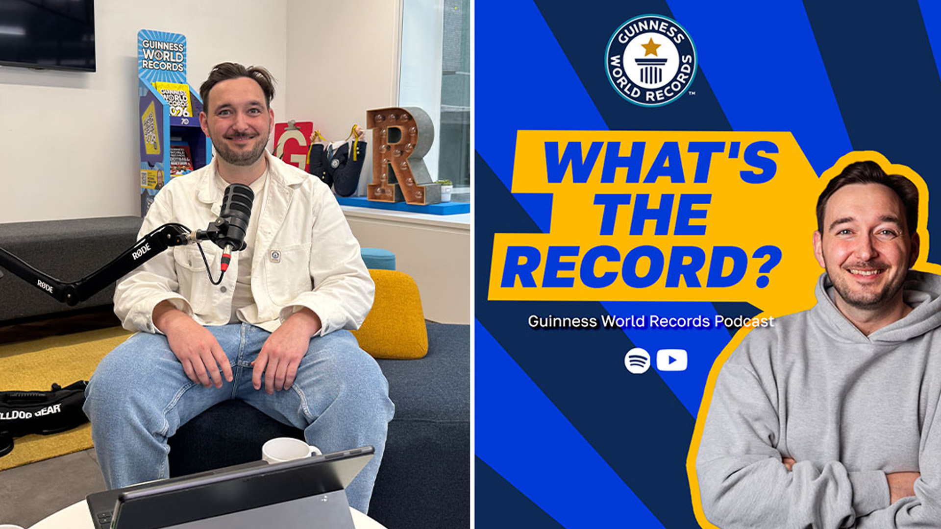 Guinness World Records launches new podcast "What's the record?"