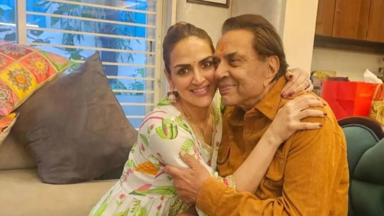 Esha Deol reveals how Dharmendra personally designed the logo for new ...
