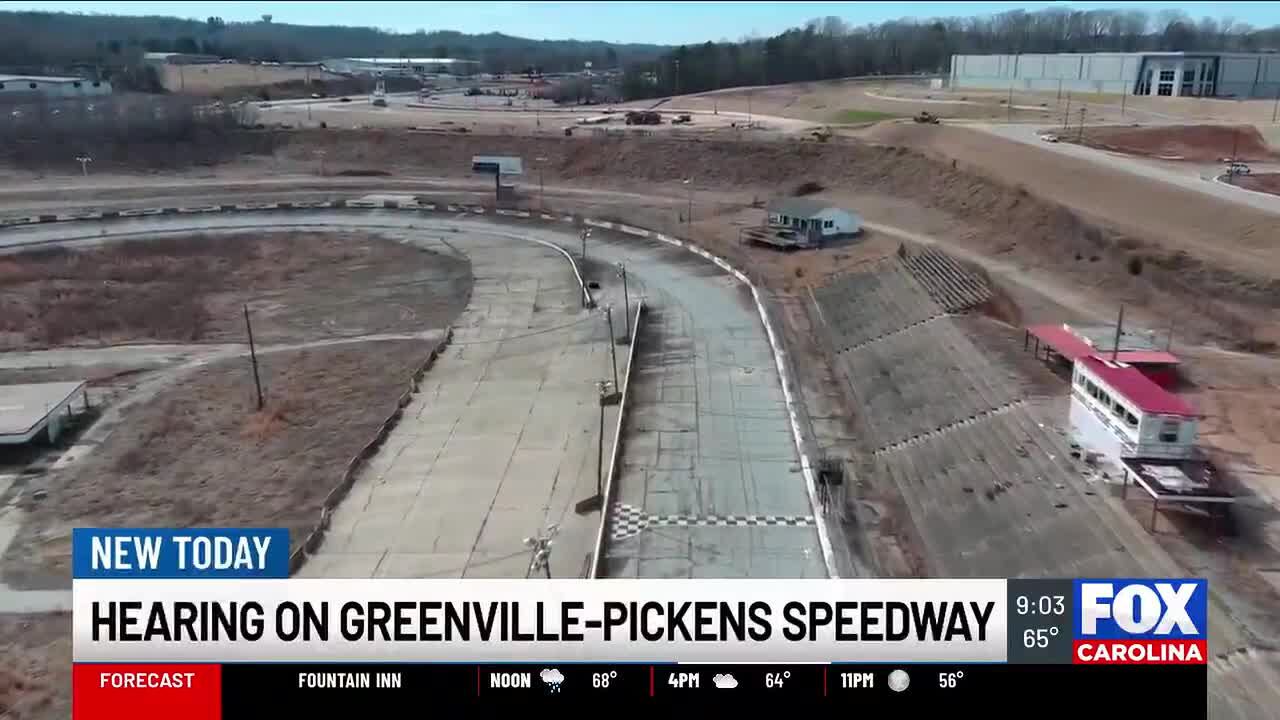 Public hearing set for Greenville-Pickens Speedway preservation