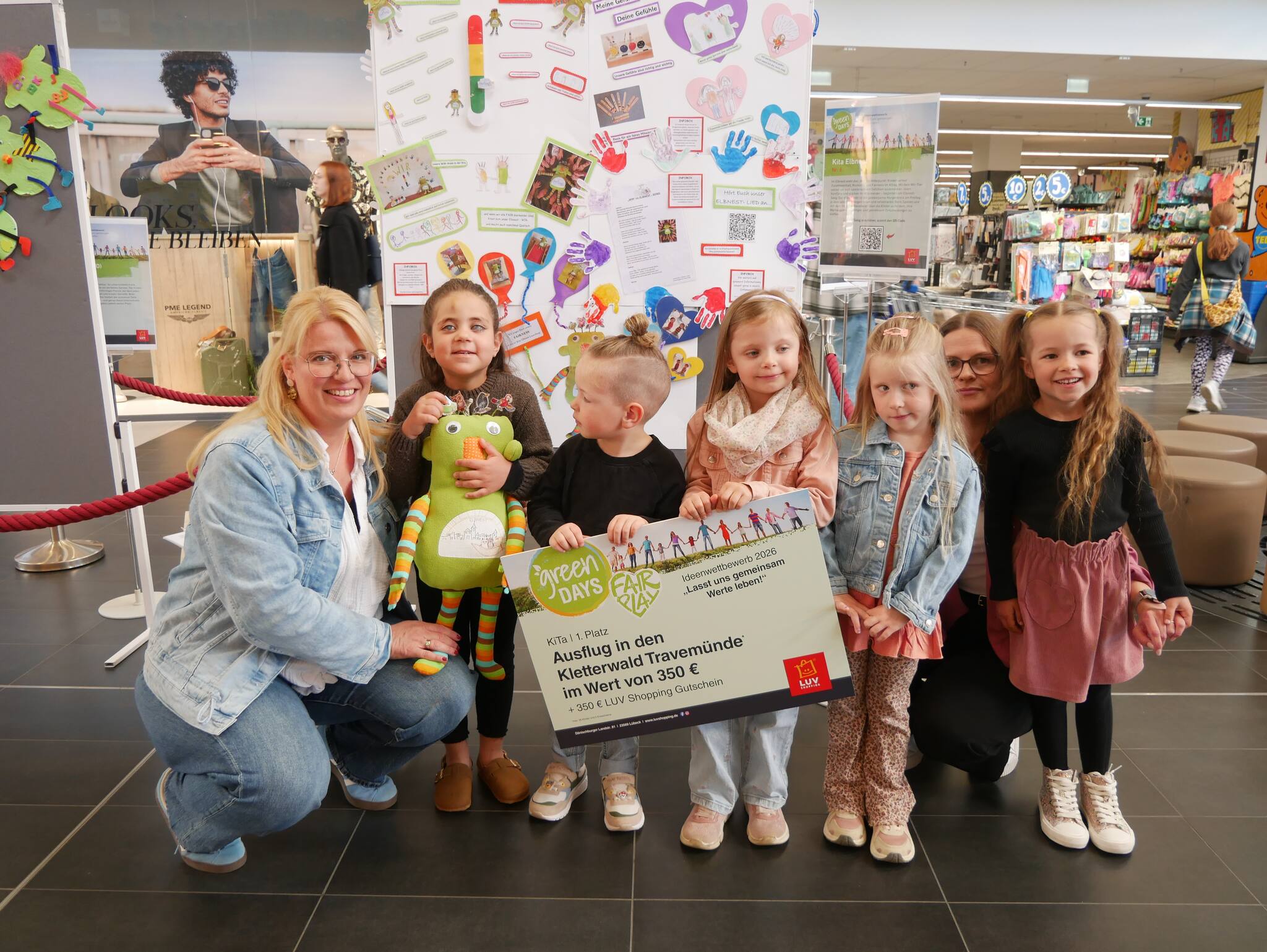 Green Days im Lübecker Luv-Center begeistern die Kids und regen zum ...