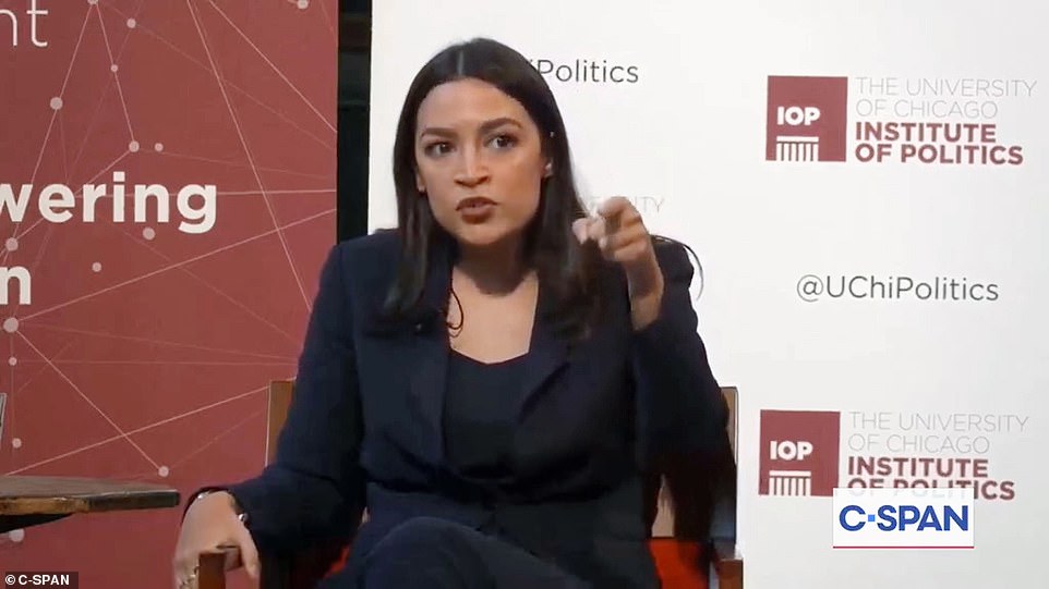 AOC's raises eyebrows answering about a 2028 presidential run