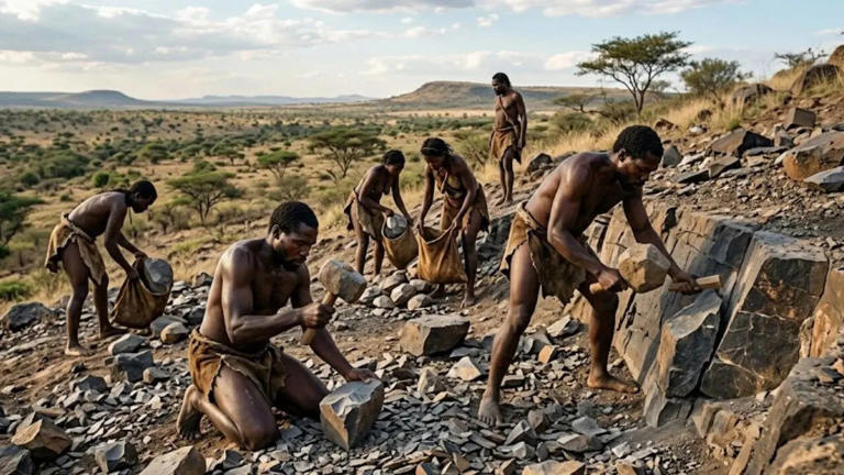 A 220,000-year-old stone workshop found in South Africa is changing ...