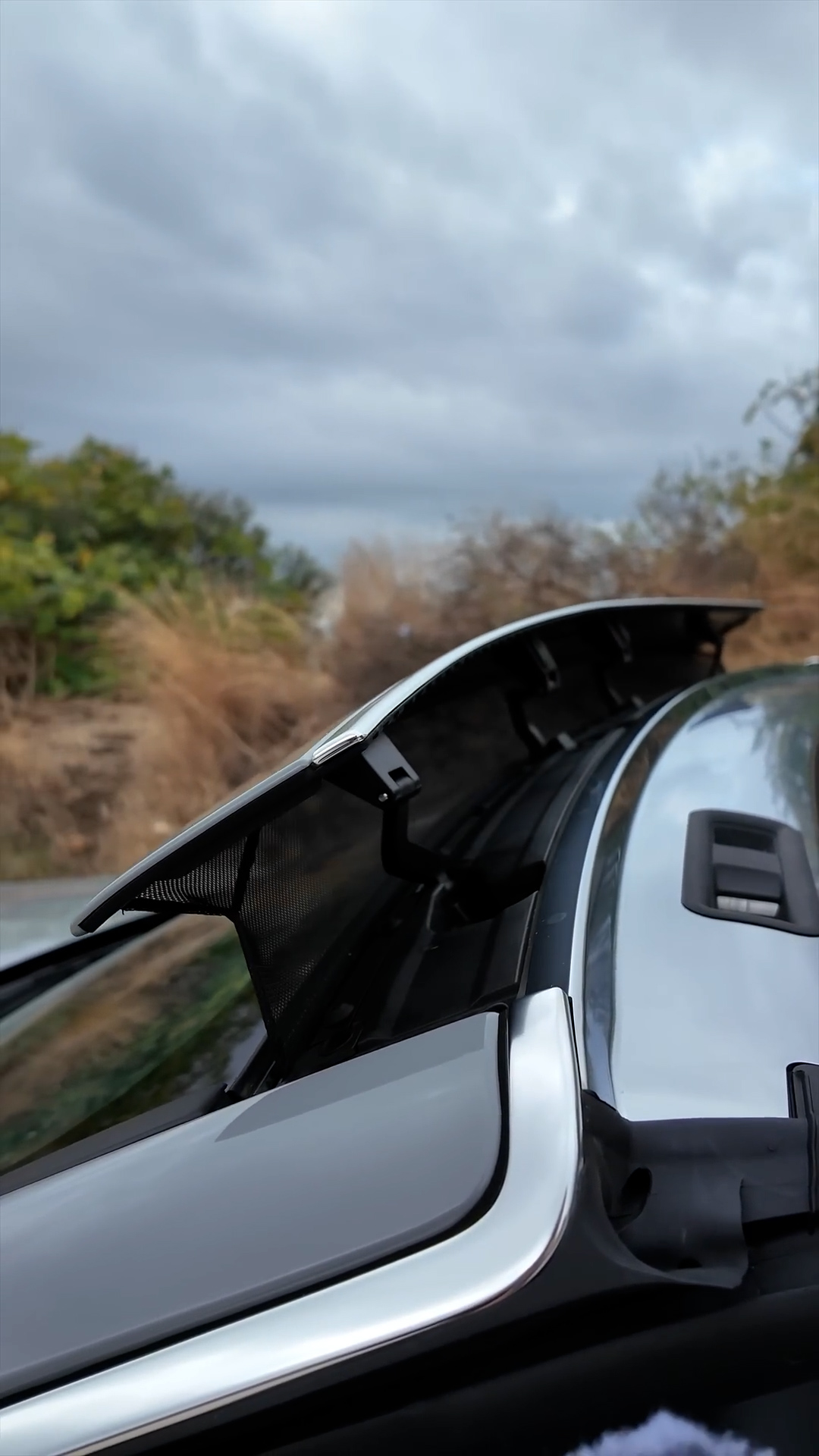 The practical aircap feature in the Mercedes CLE53 cabriolet