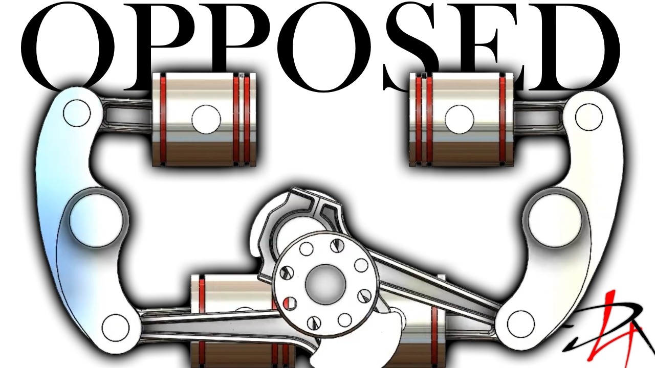 More power, efficiency and balance, but not mainstream. Opposed piston ...
