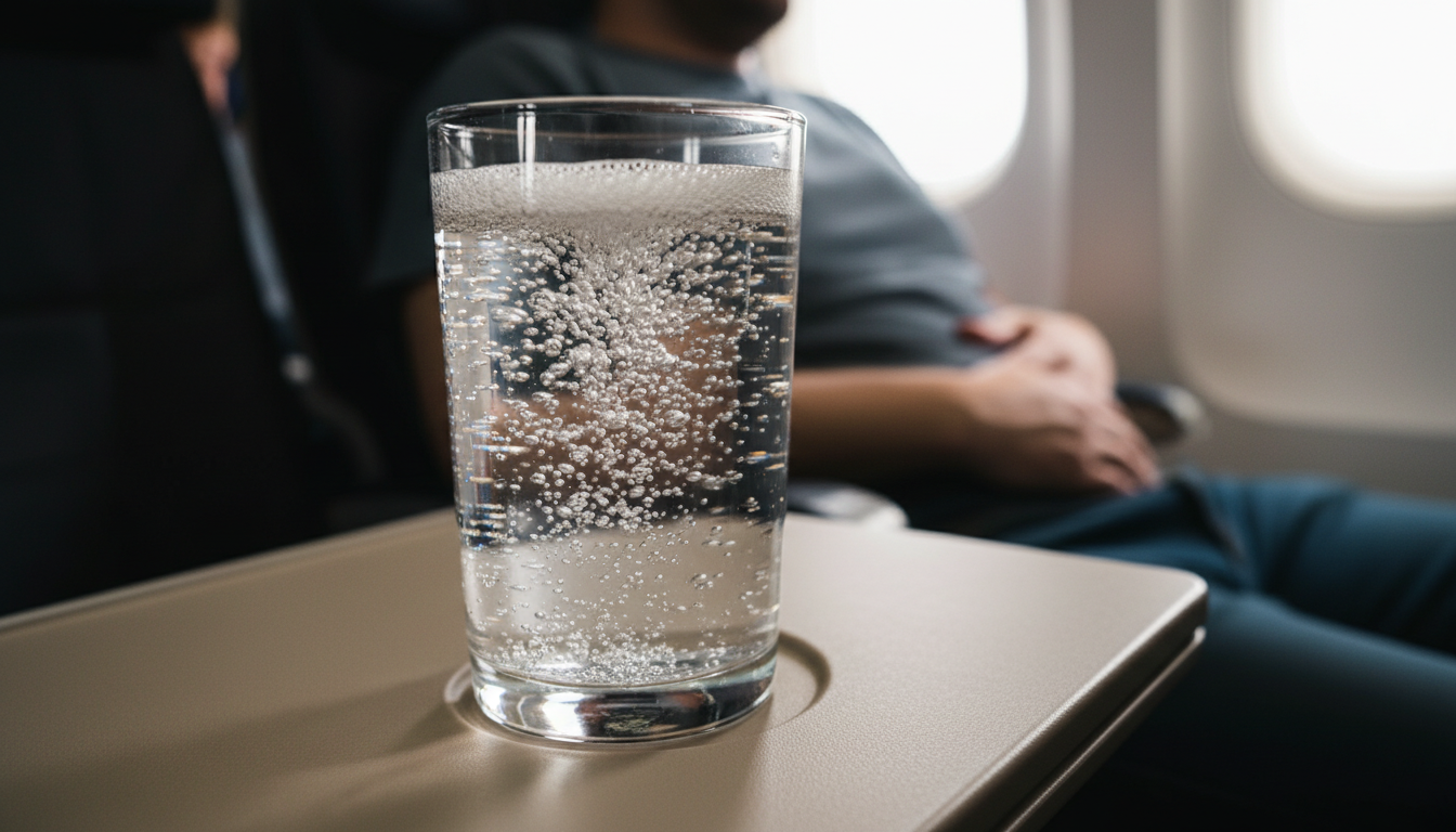 What you shouldn’t eat or drink on a flight