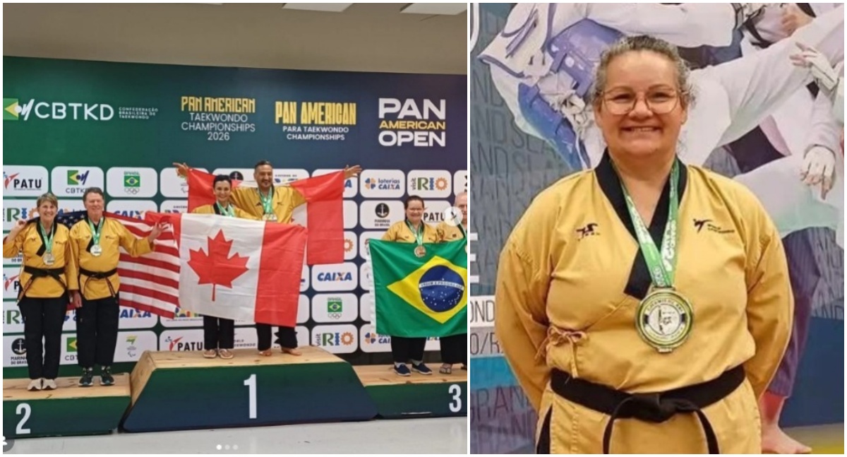 Atleta de Rondônia conquista duas medalhas no Pan de Taekwondo