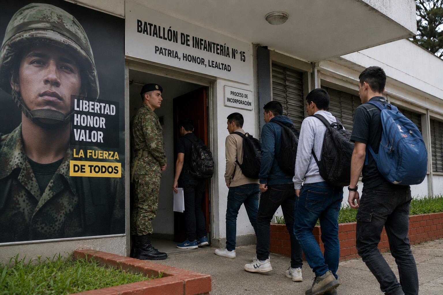 Es oficial | Comenzó el servicio militar obligatorio para los que estén ...