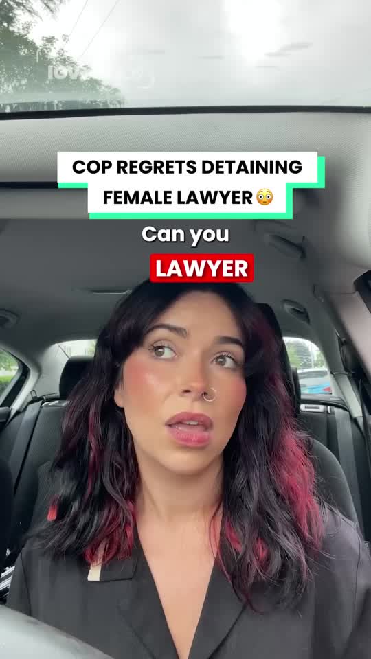 He picked the wrong person to pull over - I know the law inside out