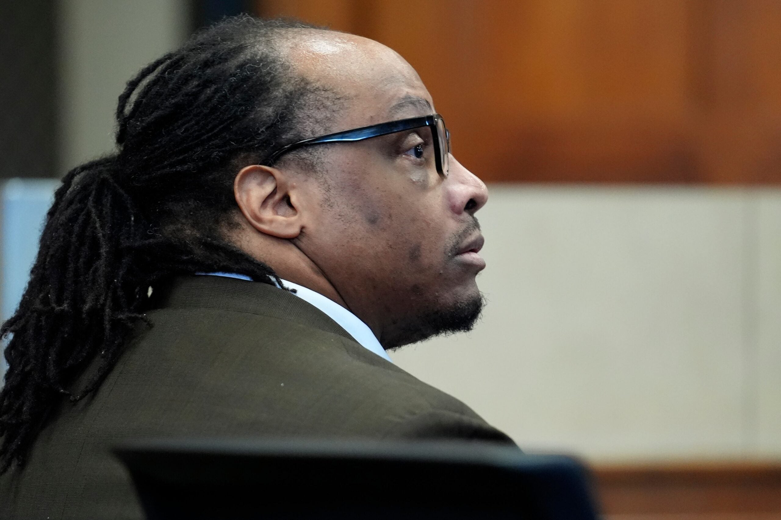 Accused serial rapist Alvin Campbell Jr. — the AG’s brother — stands ...