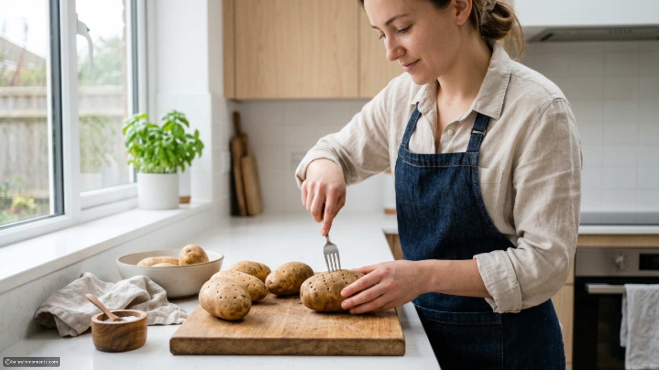 The right oven temperature for perfect baked potatoes every time