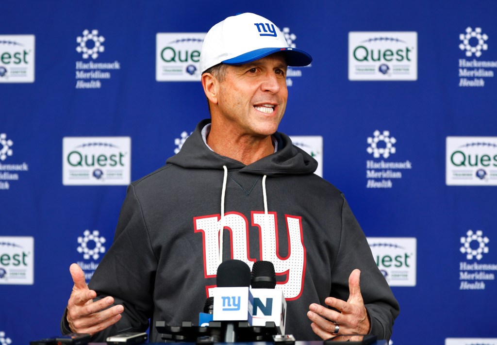 Giants to begin John Harbaugh era in primetime vs. Cowboys as NFL ...