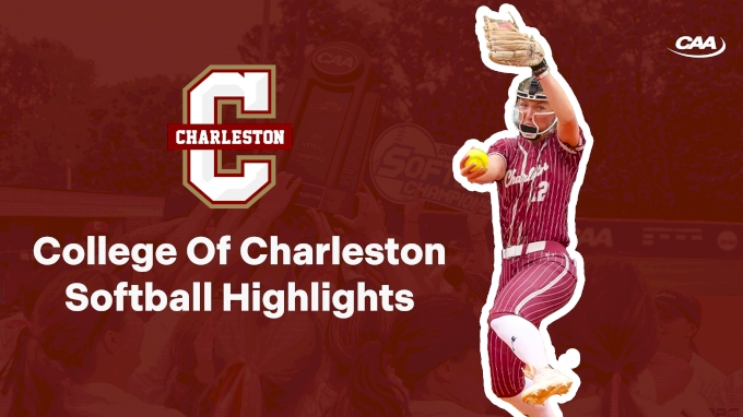 College of Charleston softball highlights from 2026 CAA softball ...