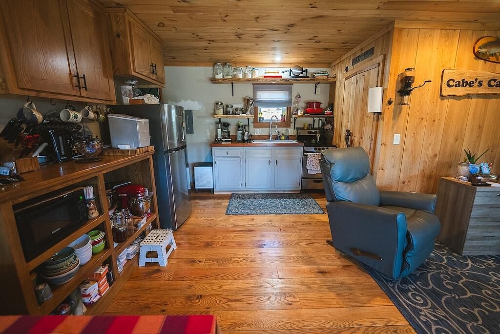 Charming 2020 cabin in Hillsville, Virginia, featuring custom walnut ...