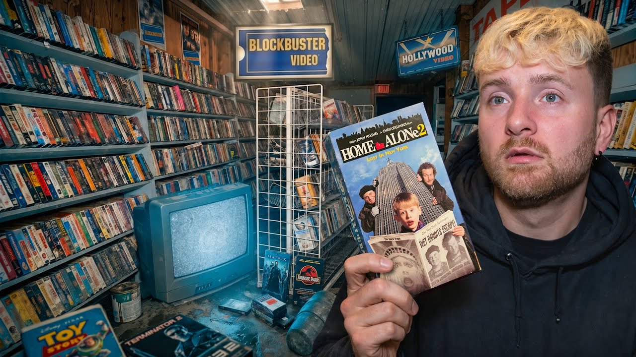 Abandoned 1990s VHS video store: so nostalgic!