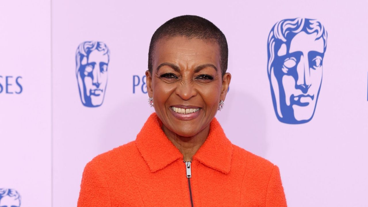 Adjoa Andoh steps out in trending orange hue, this gorgeous bold shade ...