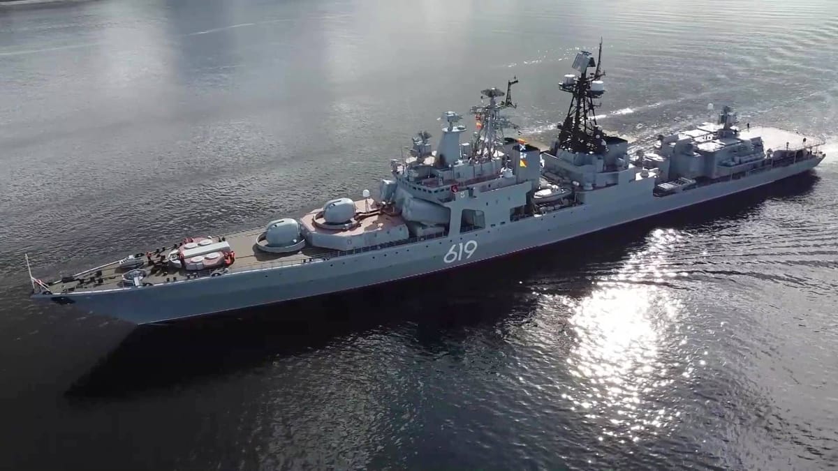 Russischer Zerstörer vor Fehmarn alarmiert NATO