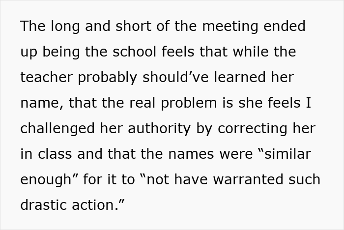 Dad sick of teacher calling daughter 'Kelly,' calls her out during class