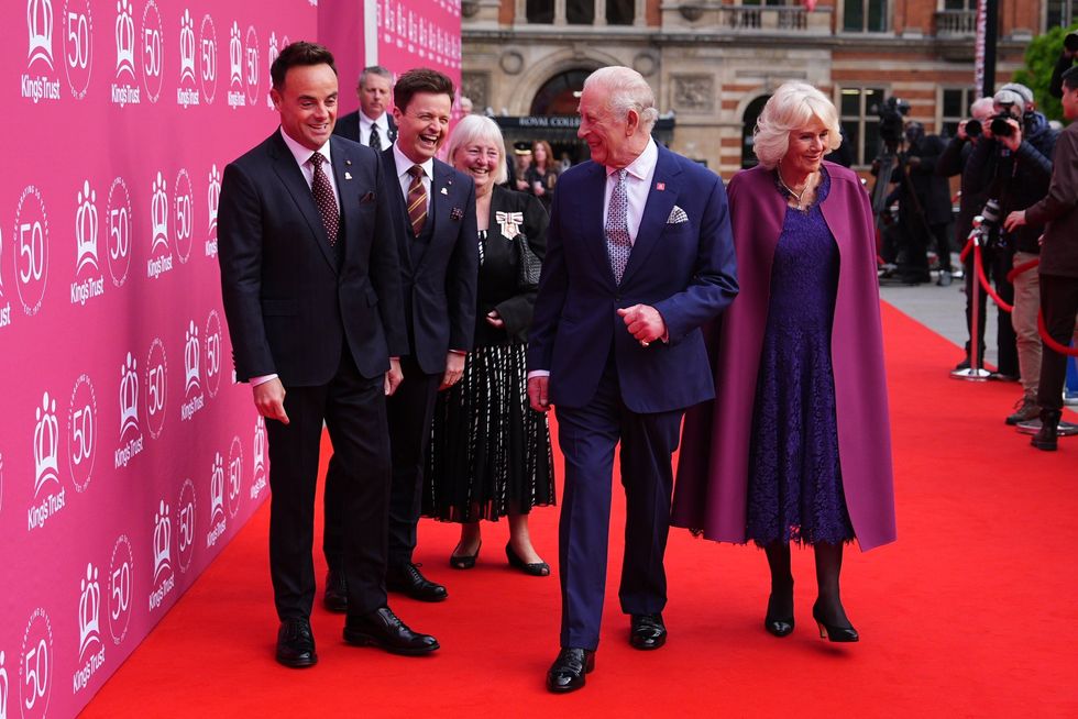 George Clooney leads star-studded arrivals at King's Trust anniversary
