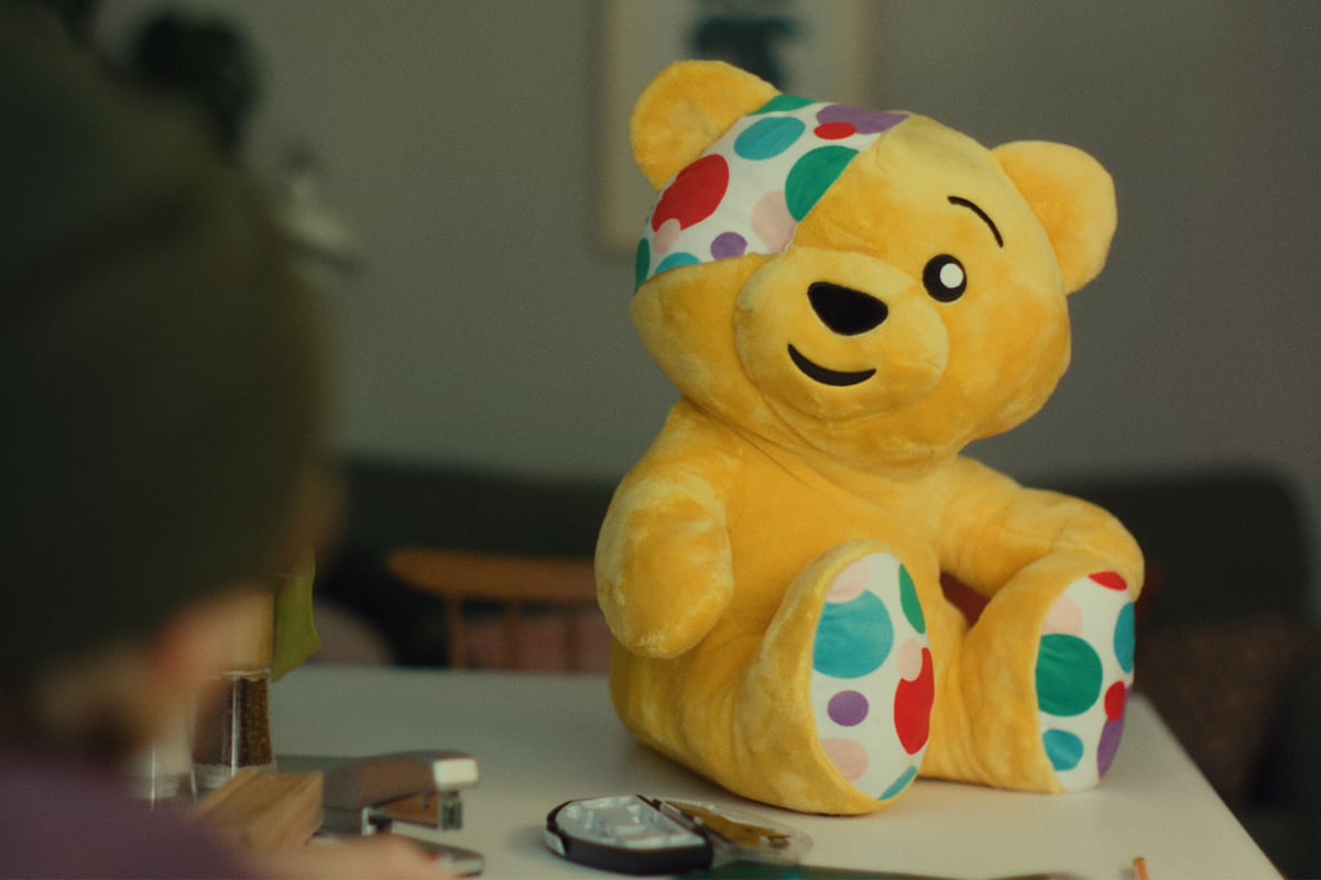 Pudsey Bear finds voice for Children in Need’s mental health campaign