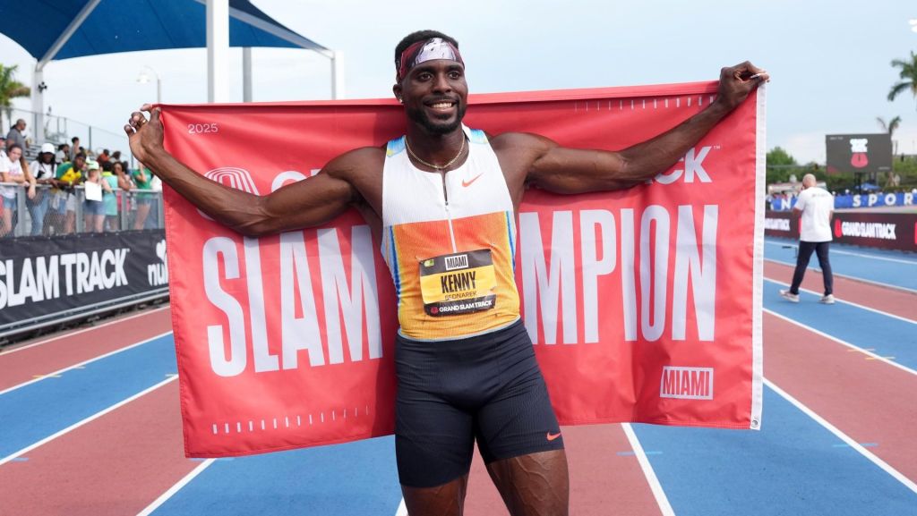 Kenny Bednarek still believes 'sky's the limit' for Grand Slam track