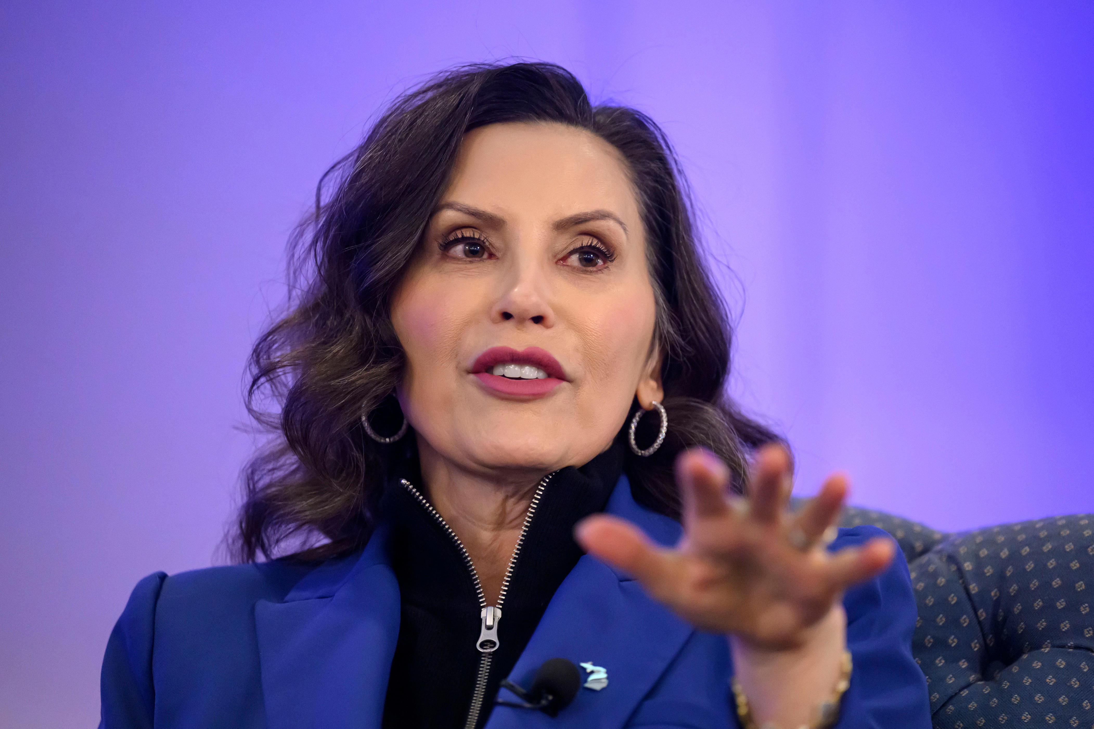 Whitmer blames MSU board antics in part for president's departure