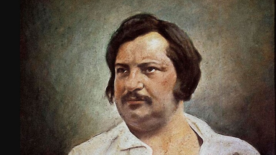 Quote of the day by Honore de Balzac: 'It is easy to sit up and take ...