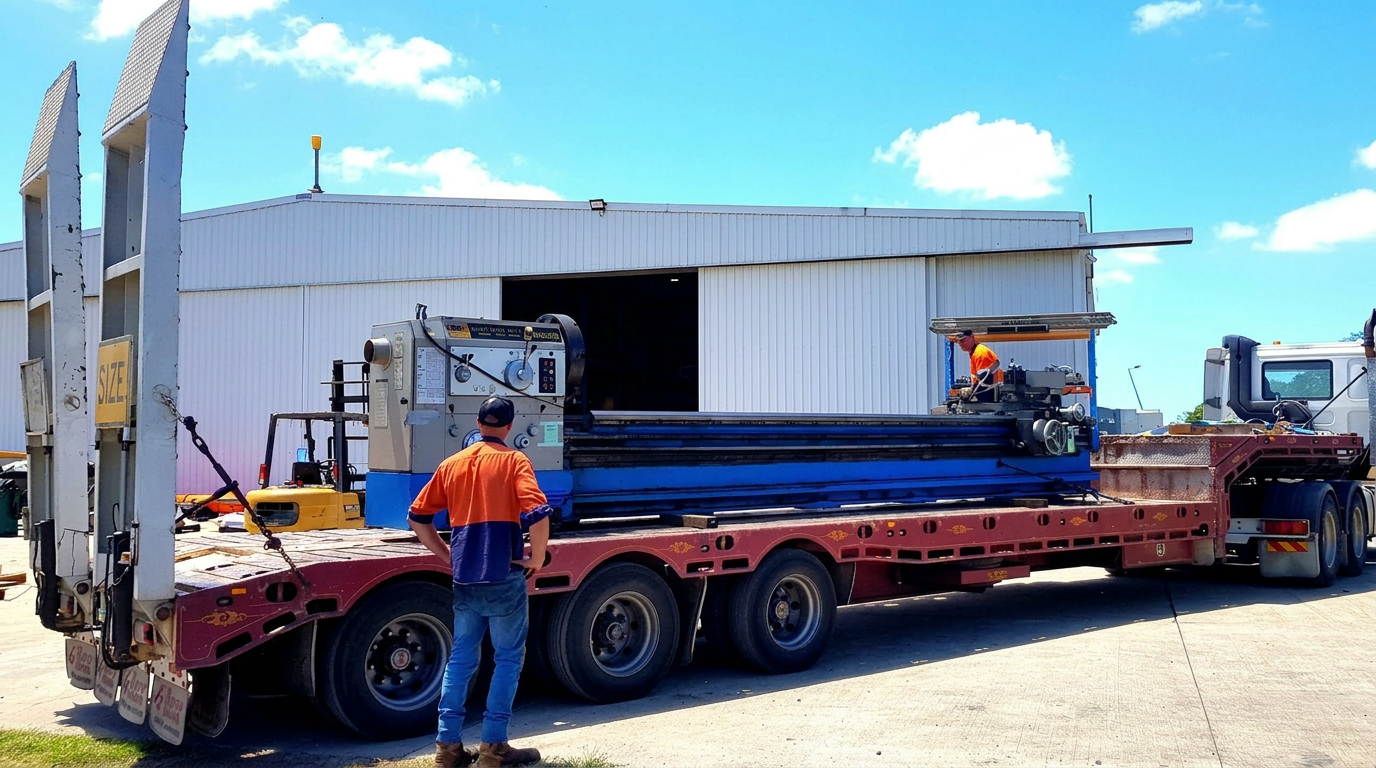 Bringing out the big lathe