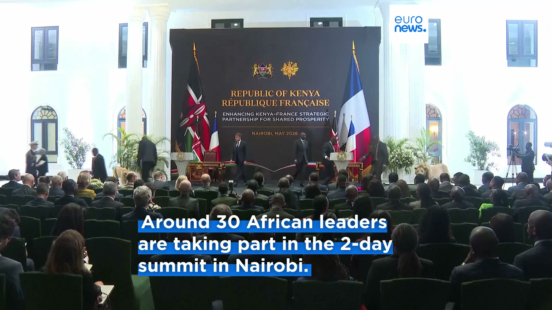 France's President Emmanuel Macron defends Europe in Africa and urges ...