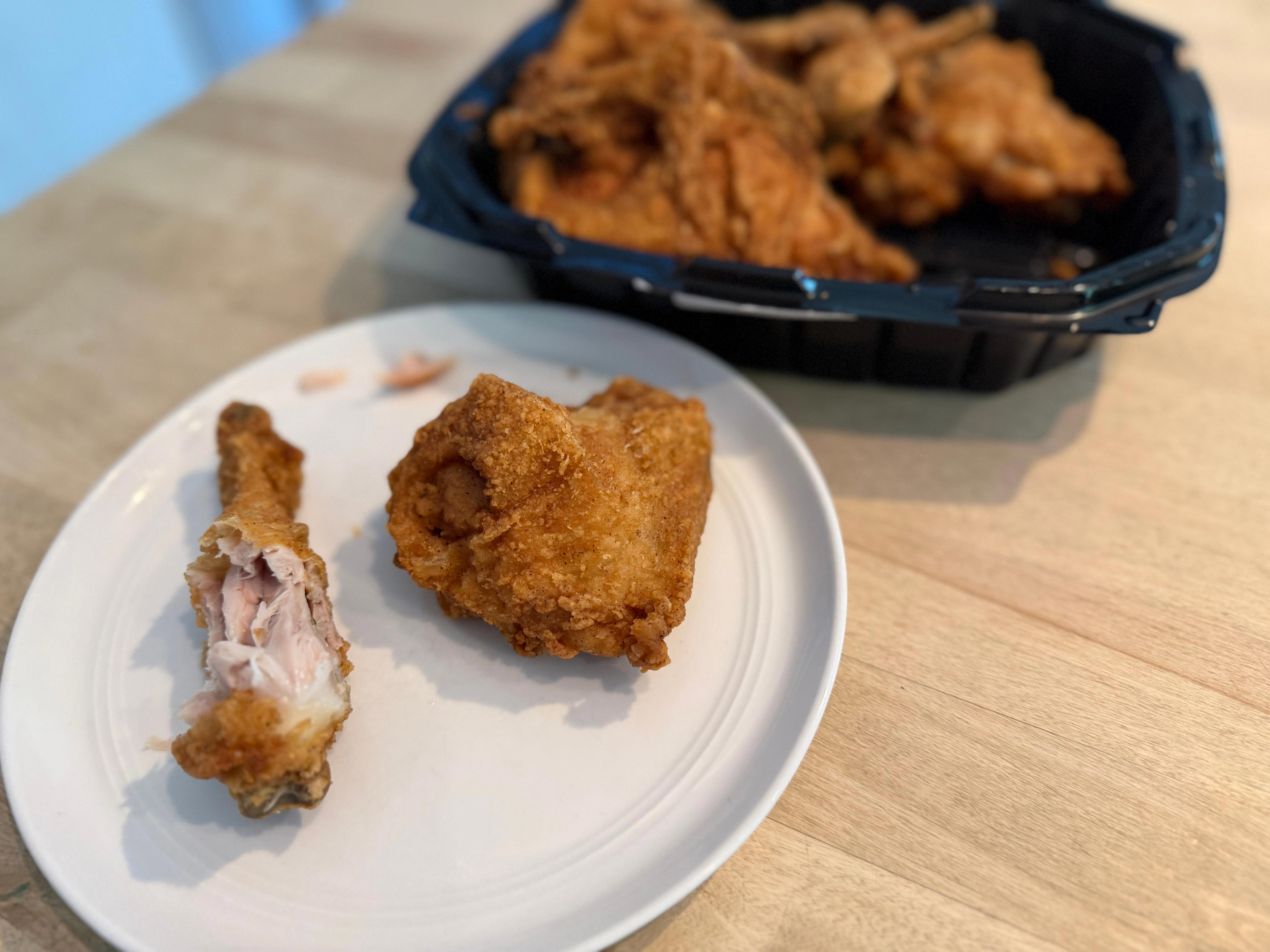 I tried fried chicken from 3 different grocery stores, and there's just ...