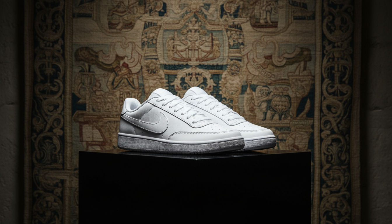 The pope wore a pair of obscure old Nikes