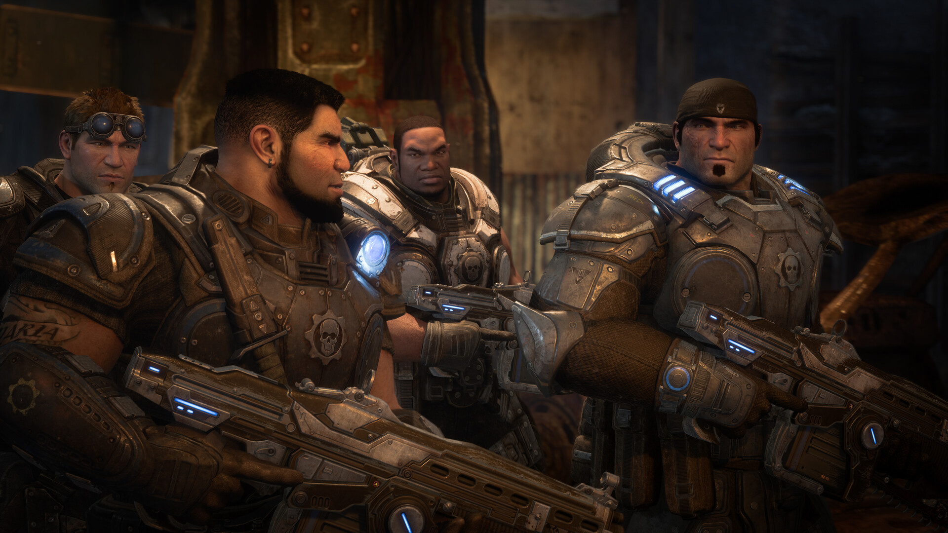 All playable characters in Gears of War games, ranked