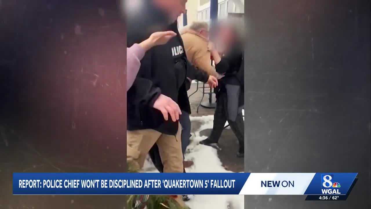 Quakertown Borough says police chief will not face disciplinary action ...