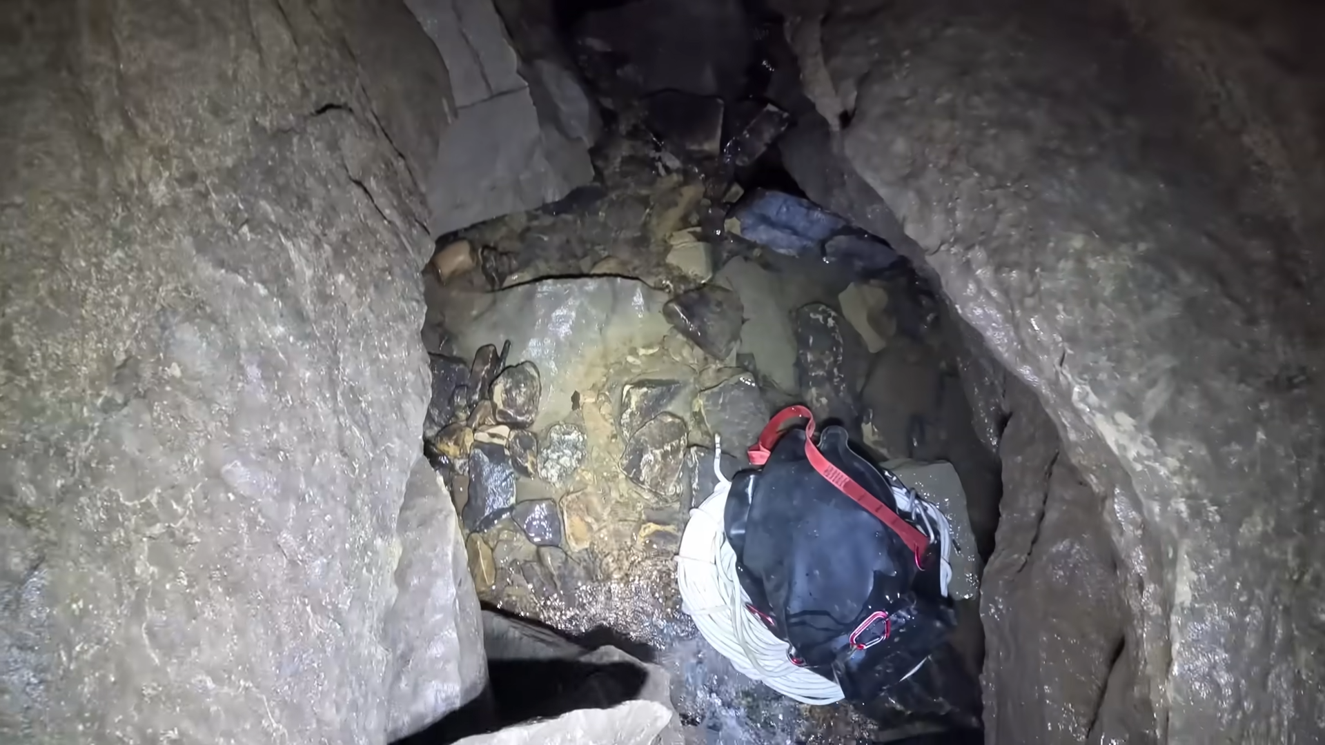He saw rescue tape inside a 500-foot cave and still kept crawling deeper