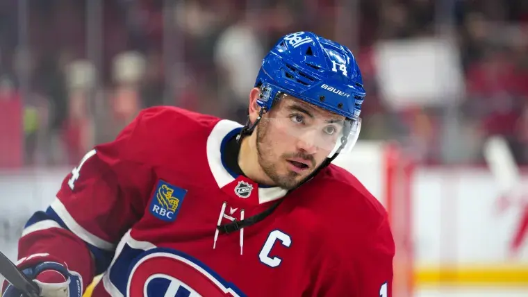 Nick Suzuki apparent AI photos with wife, newborn draw Canadiens fan ...