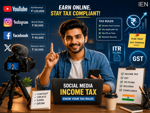 Earning from YouTube, Instagram or Facebook? Know the tax, GST and ITR ...