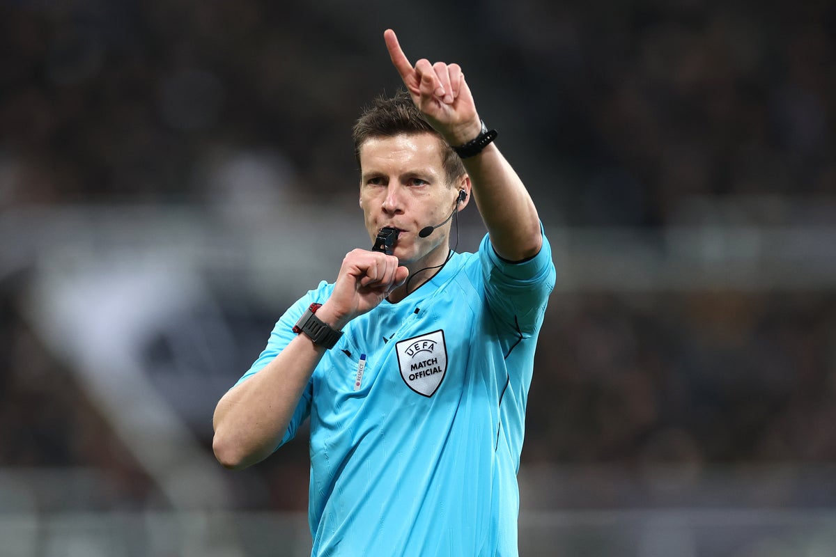 Referee confirmed for Arsenal v PSG in Champions League final