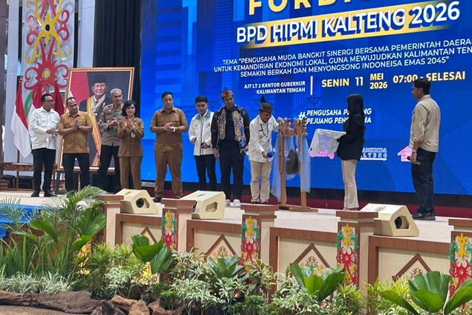 Pacu perekonomian daerah, HIPMI Kalteng rangkul pengusaha muda