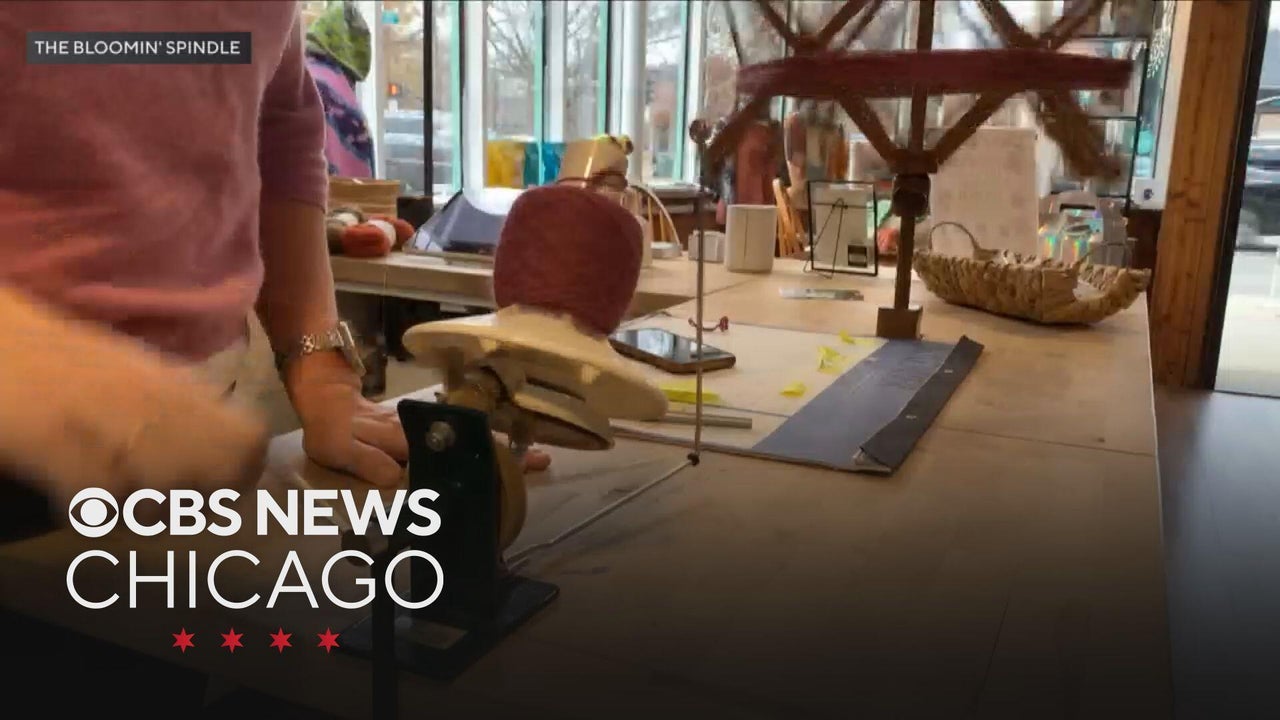 The Bloomin' Spindle in Portage Park is a clubhouse for crafters