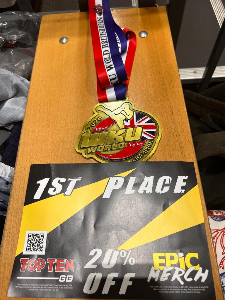 Young talent shines at WKU British International Kickboxing Open