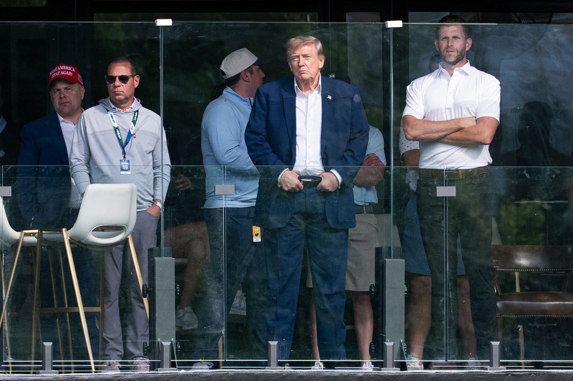 Lipreader reveals Donald Trump’s concerns over ageing in chat with son Eric