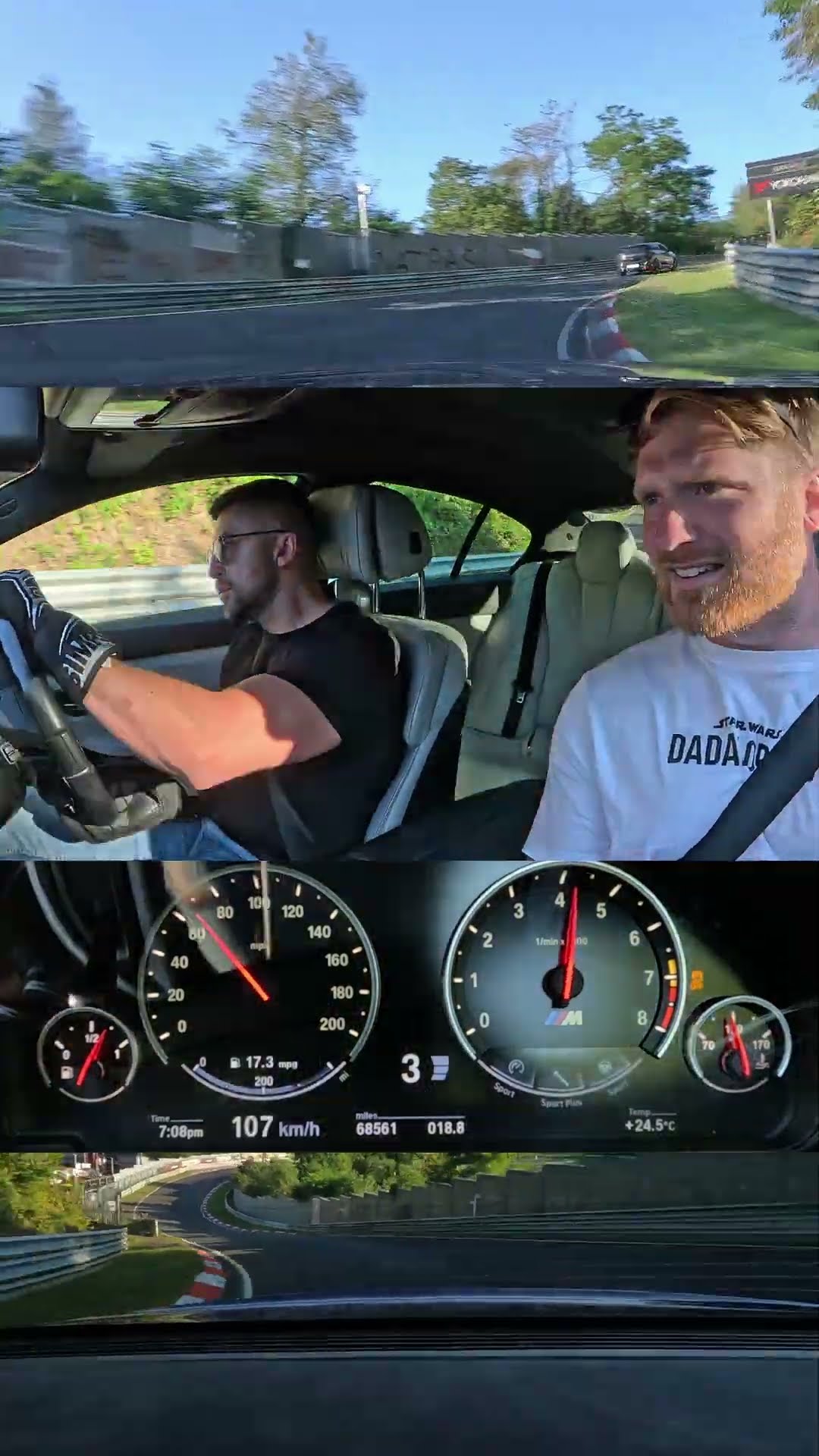 BMW M6 onboard: Fast runs and big air at Nürburgring