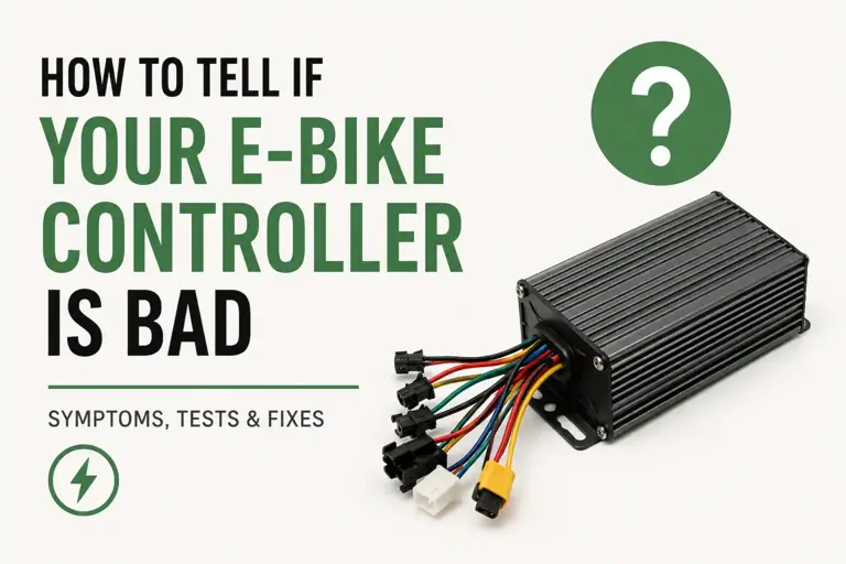 How to tell if your e-bike controller is bad