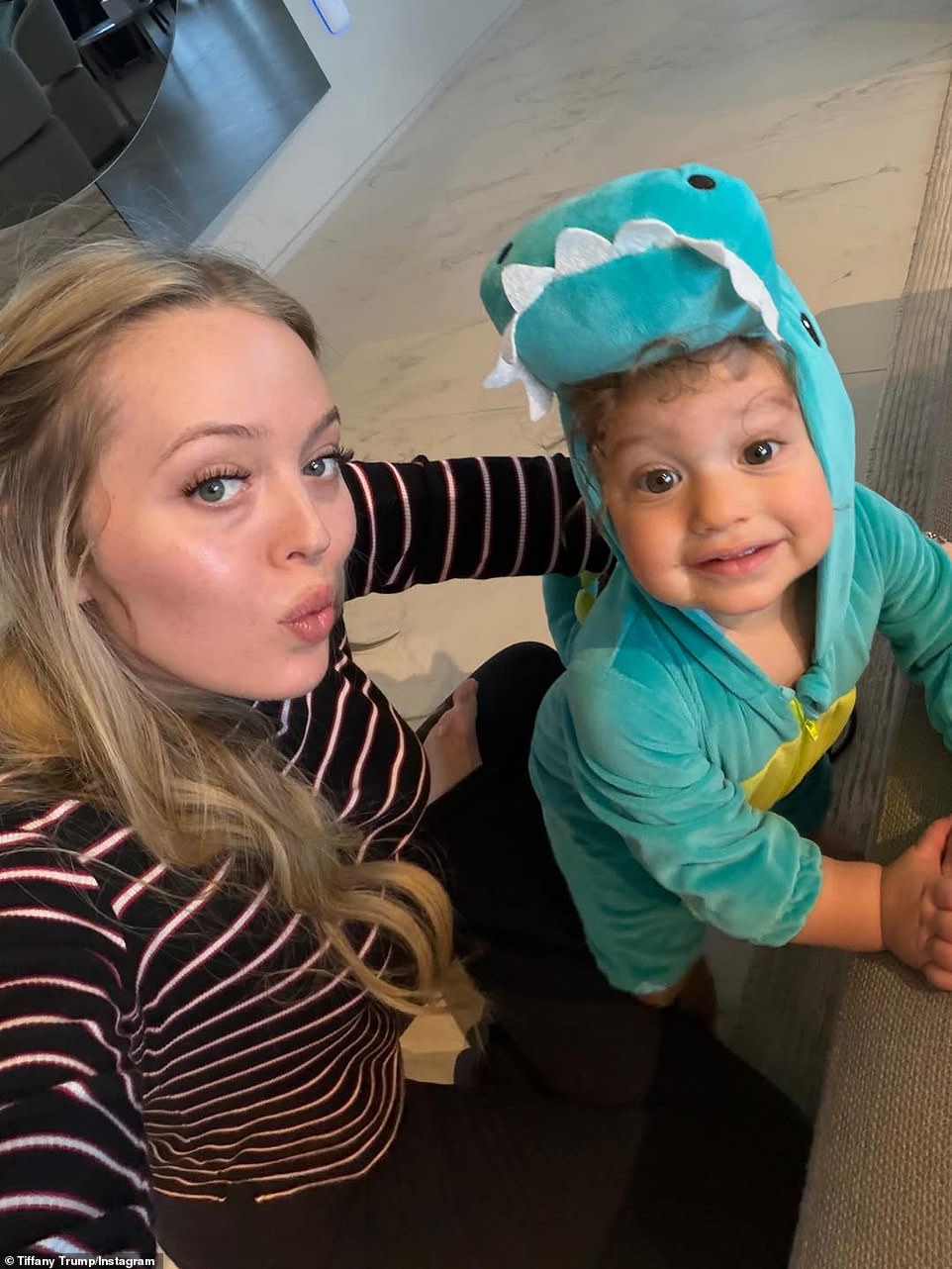 Tiffany Trump celebrates first Mother's Day with photos of rarely seen son