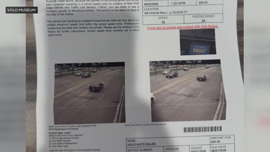 Volo Museum's KITT from "Knight Rider" gets speeding ticket in New York ...