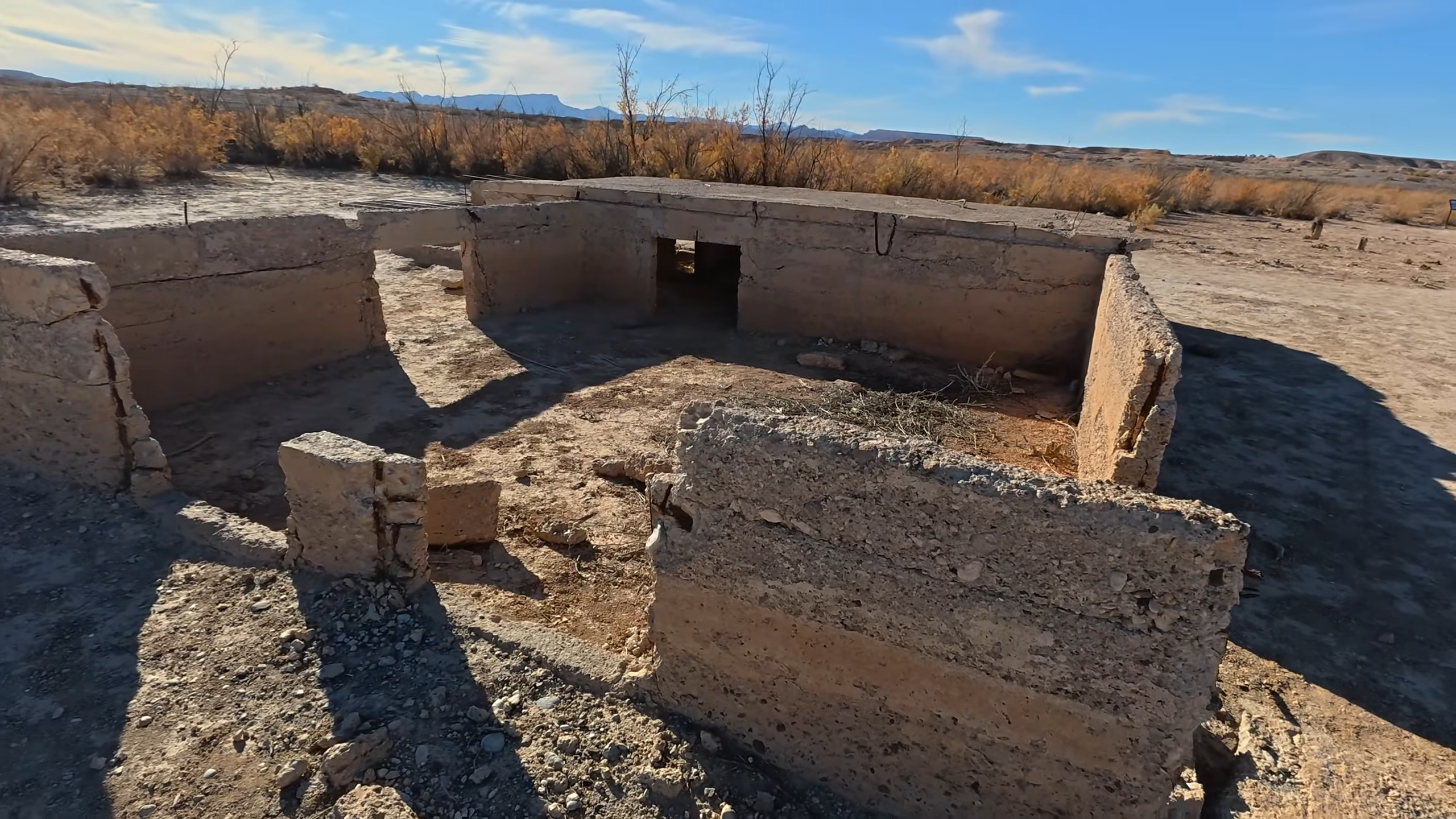 A Nevada town was swallowed by Lake Mead