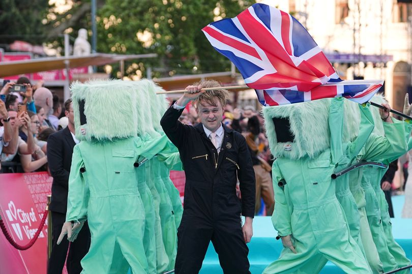 UK Eurovision act 'still changing every nappy' as he becomes dad during ...