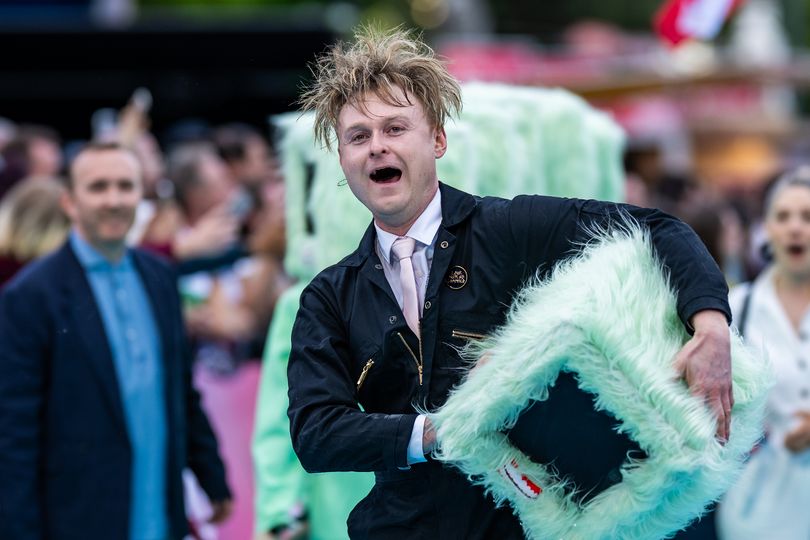 UK Eurovision act 'still changing every nappy' as he becomes dad during ...