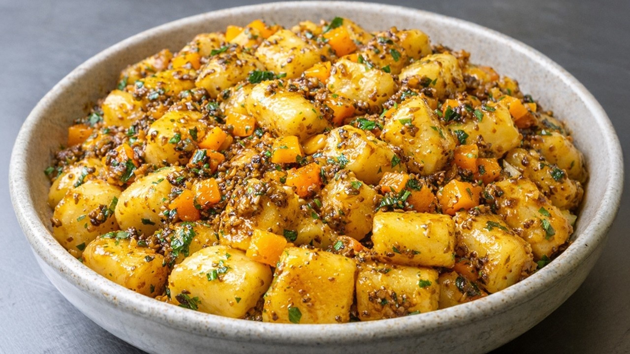 Watch how a three ingredient gnocchi becomes restaurant quality