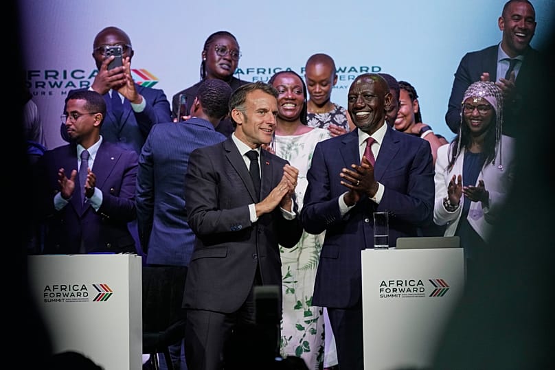 France's President Emmanuel Macron defends Europe in Africa and urges ...
